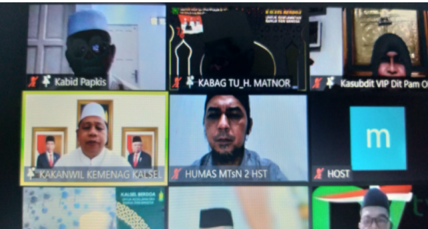 Kamad: PTK MTsN 2 HST Harus Jadi Suri Tauladan Bagi Yang Lain | MTsN 2 Hulu Sungai Tengah